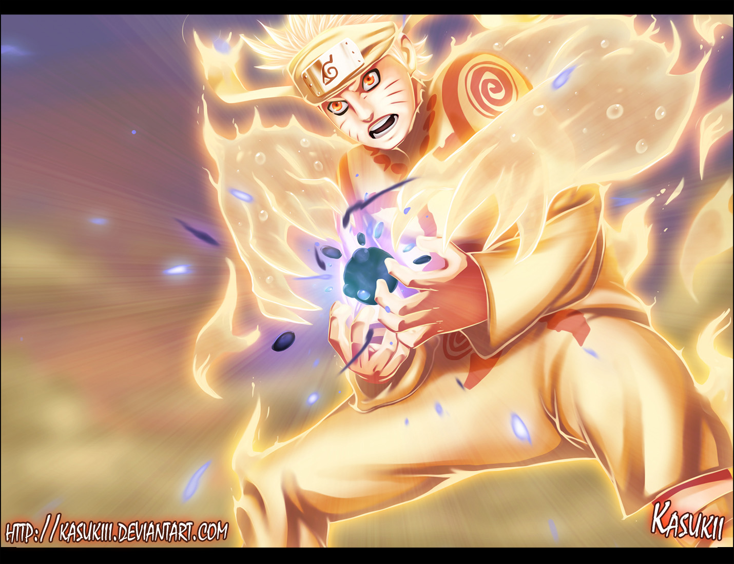 Bleach: Naruto Nine Tails Chakra Mode