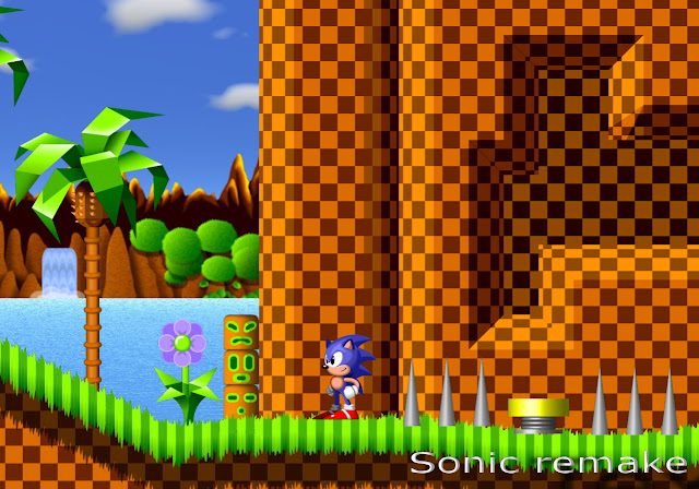 Sonic The Hedgehog Remake (unofficial): Images