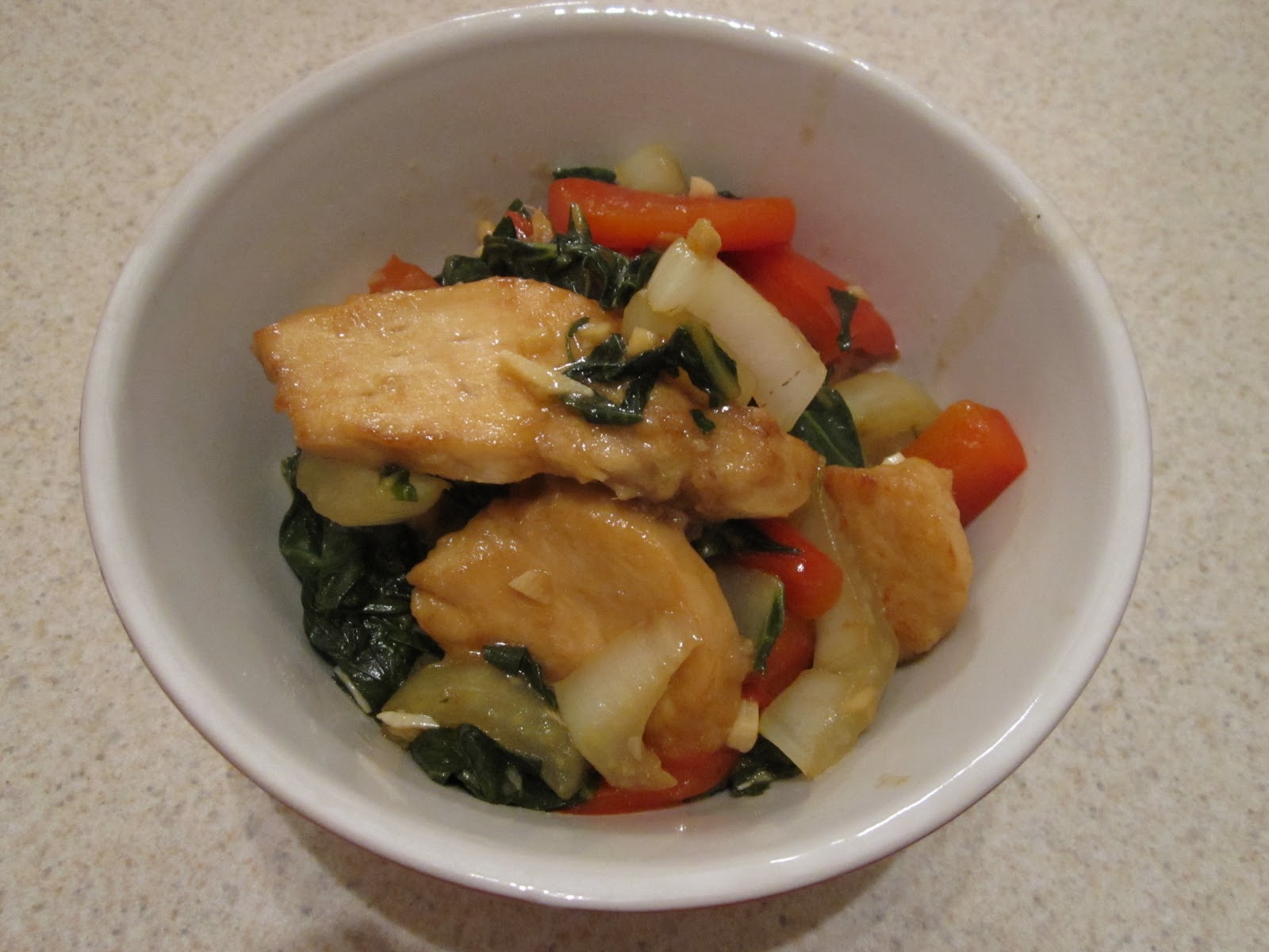 the eibls: Chicken and Bok Choy Stir Fry