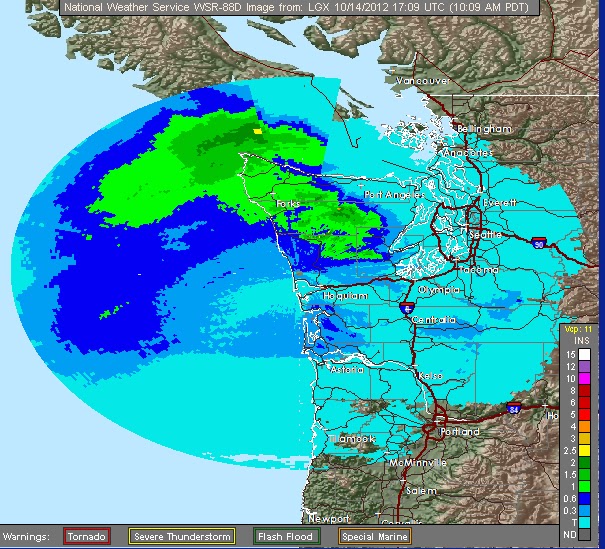 Cliff Mass Weather Blog: Extraordinary Radar Image