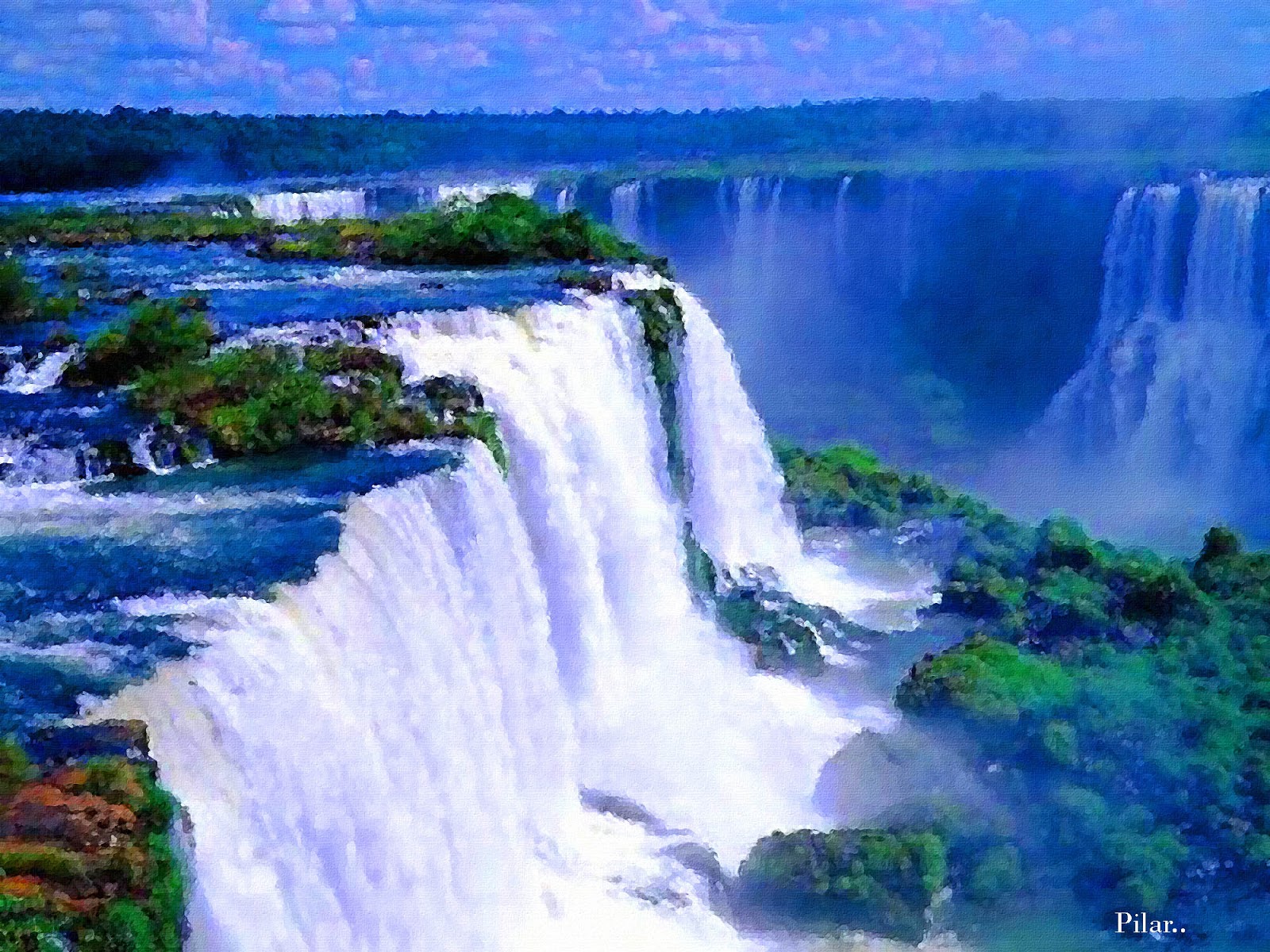 PILAR Y SUS COMPLICES: CATARATAS DEL IGUAZU.