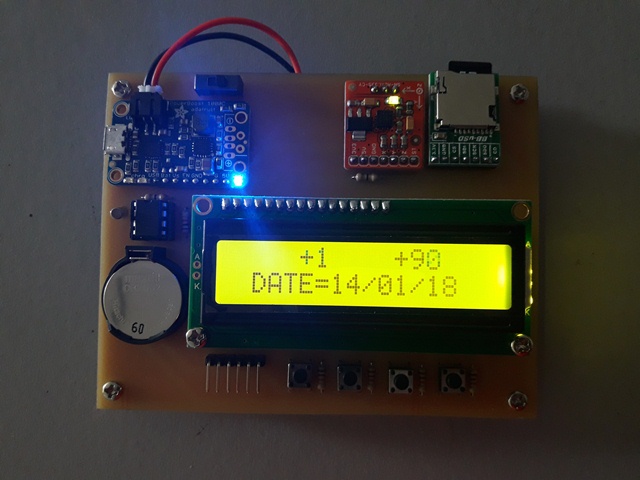 Accelerometer Data Logger