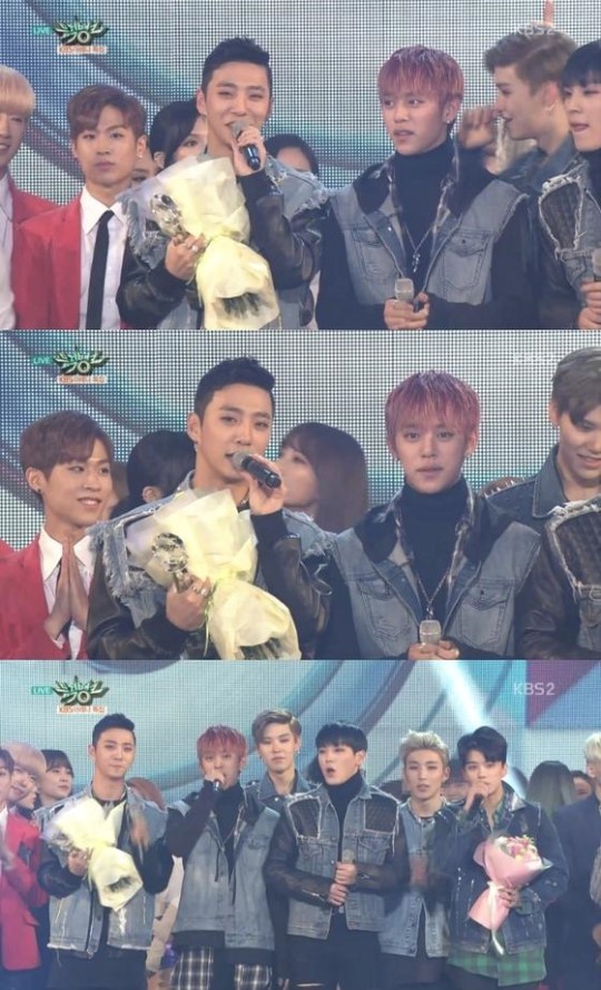 BAP wins #1 on 'Music Bank'