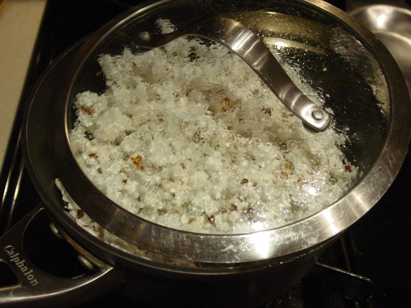 The Dirty Floor: Popcorn on the Stove