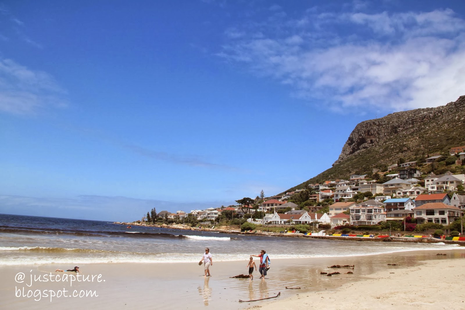 Capture life as I see it: Fish Hoek Beach On A Windy Day