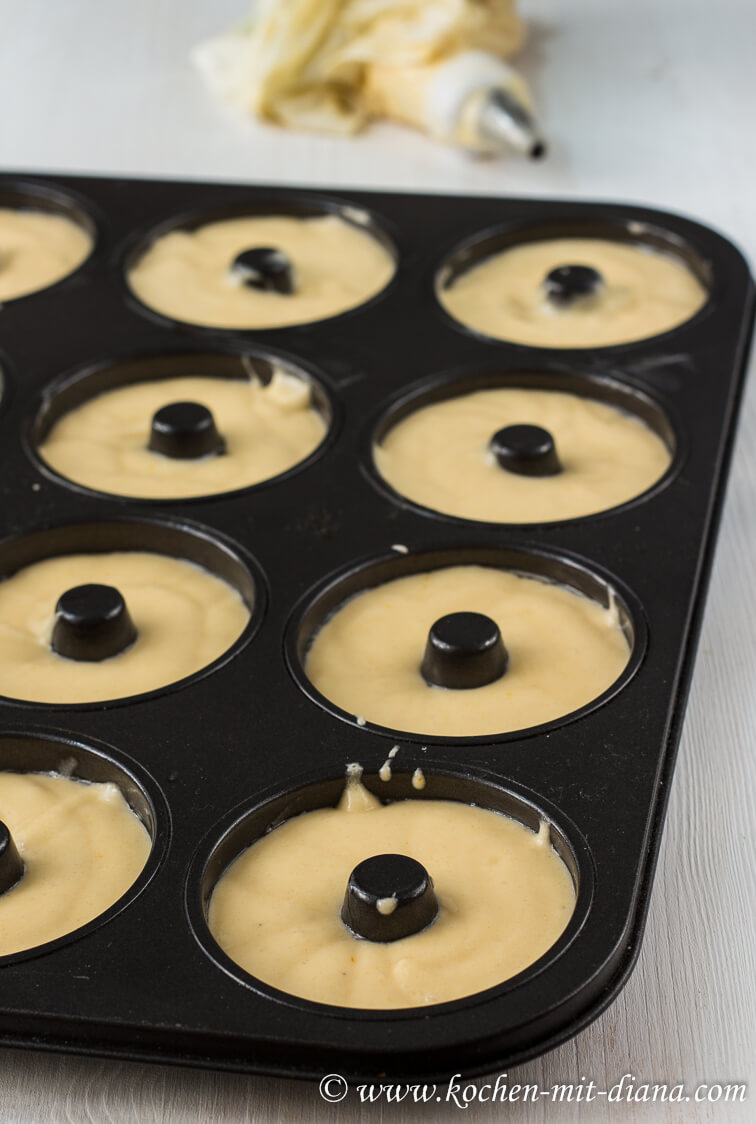 Simple sponge donuts - Cooking with Diana