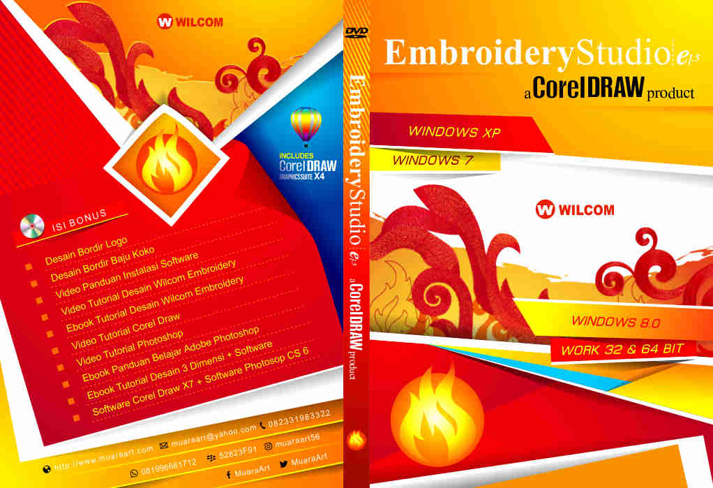 Software Bordir Wilcom Embroidery Studio E1.5 ~ MuaraArt.com