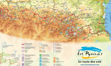 me gusta ahorrar: Mapa de Los Pirineos GRATIS