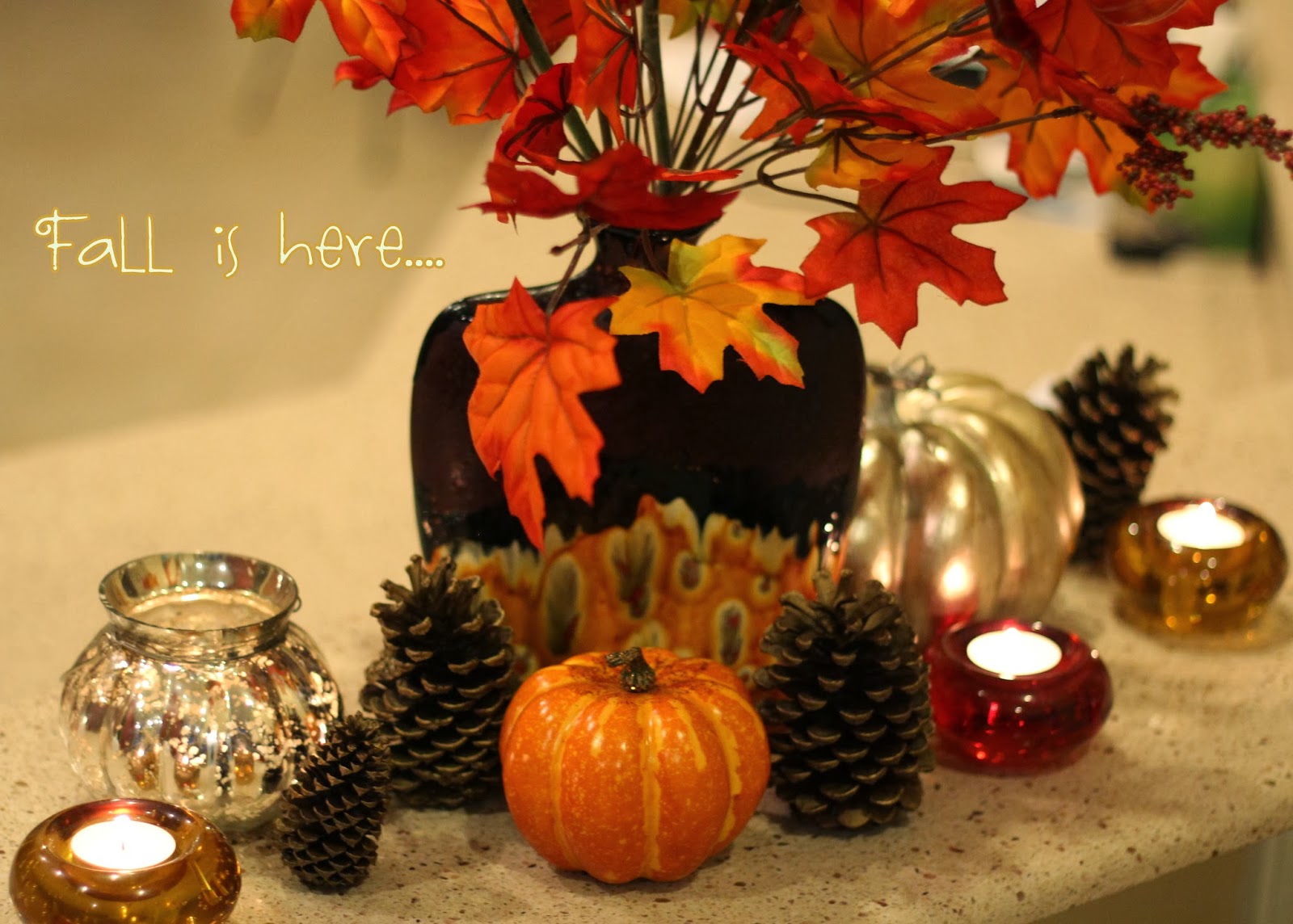 All things beautiful....: Fall is here...