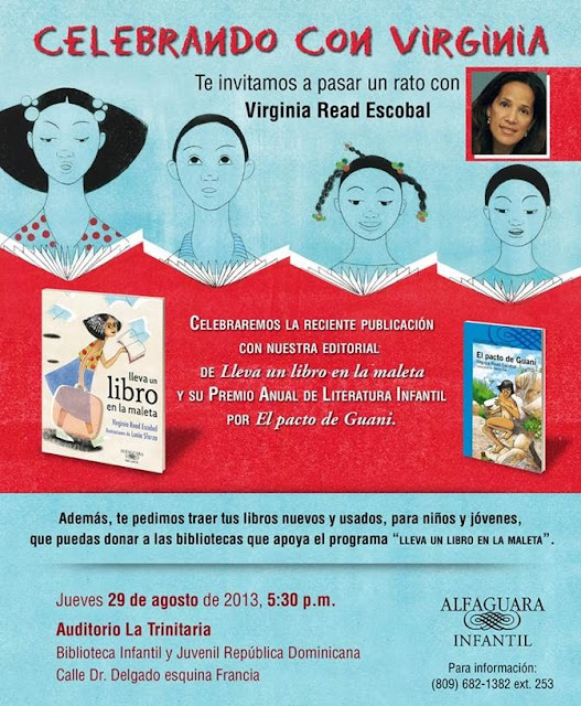 Literatura Infantil y Juvenil Dominicana: LLEVA UN LIBRO EN LA MALETA ...