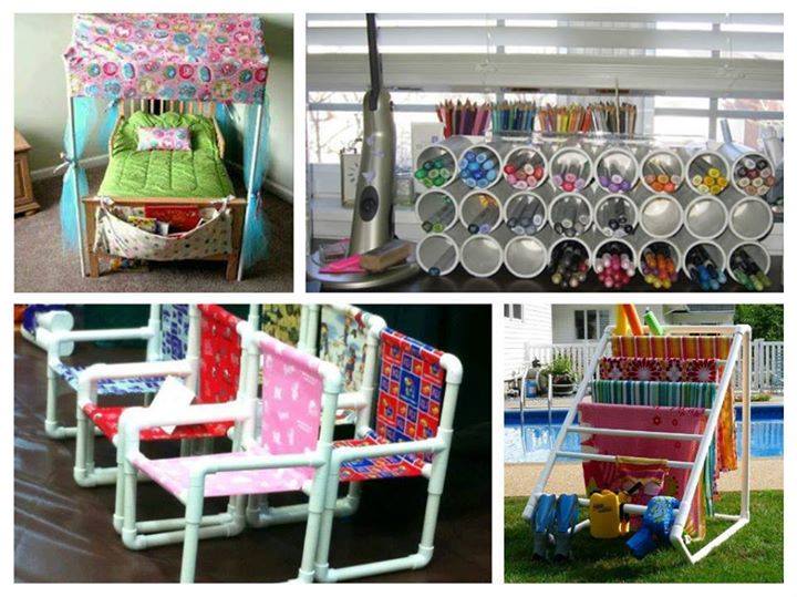 Cosas Hechas De Tubos De Pvc