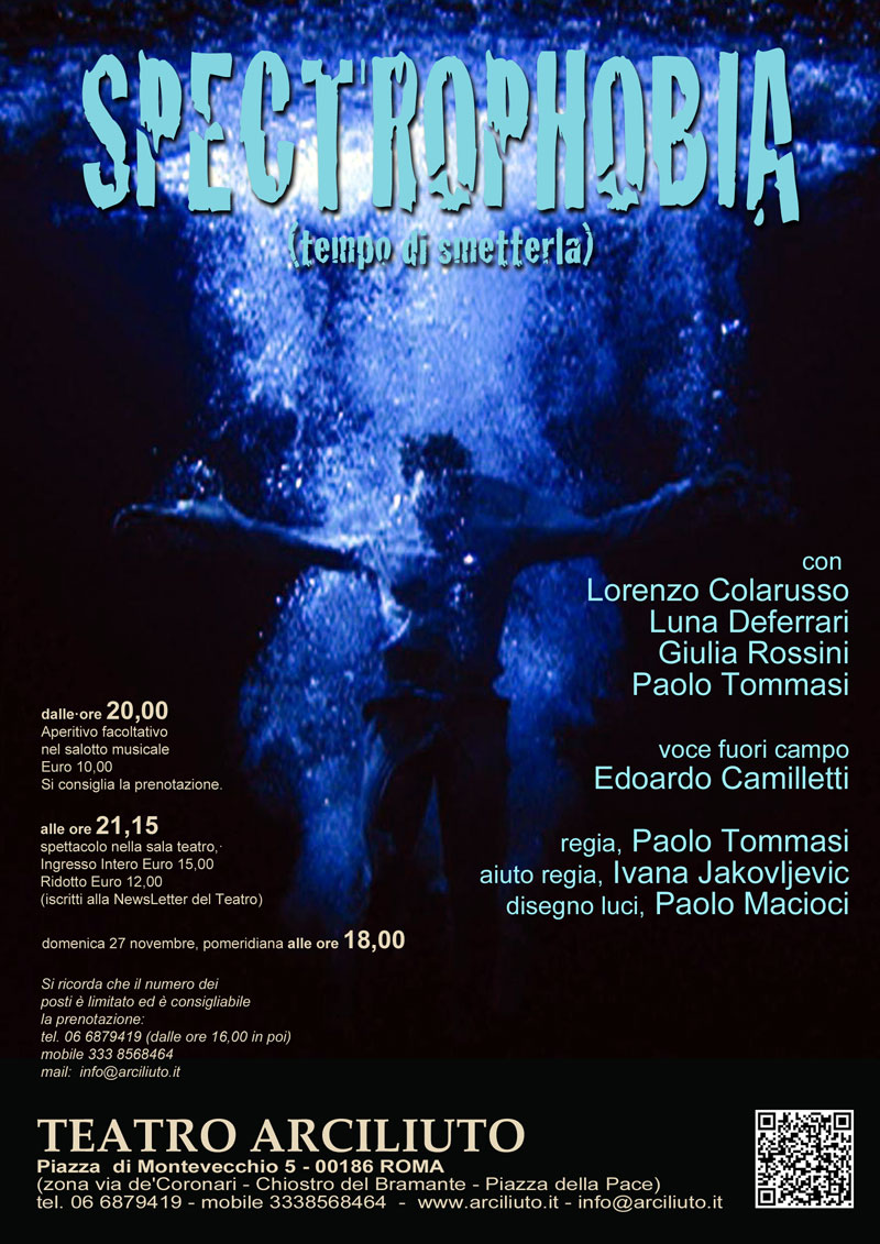 Cinema e Teatro: @TeatroArciliuto di Roma dal 22 al 27 novembre 2016 ...