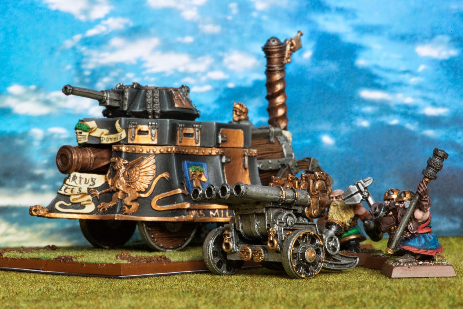 Toy Construct: WFB: Empire Steamtank