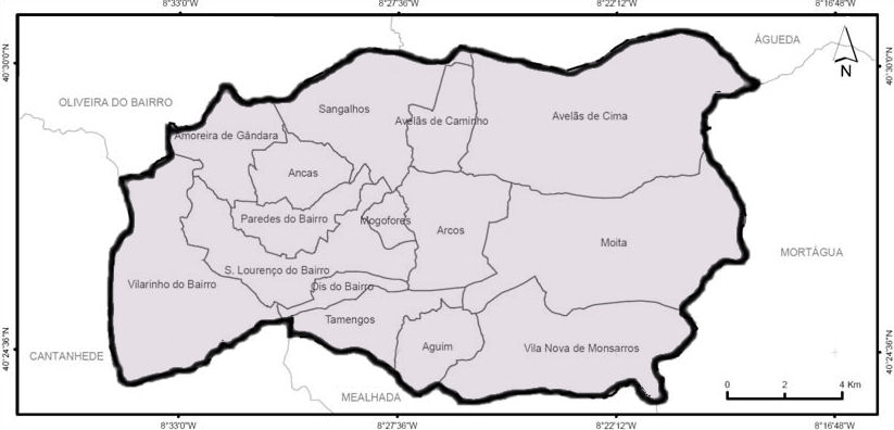 Documento Verde: e Anadia?: Mapa Interativo