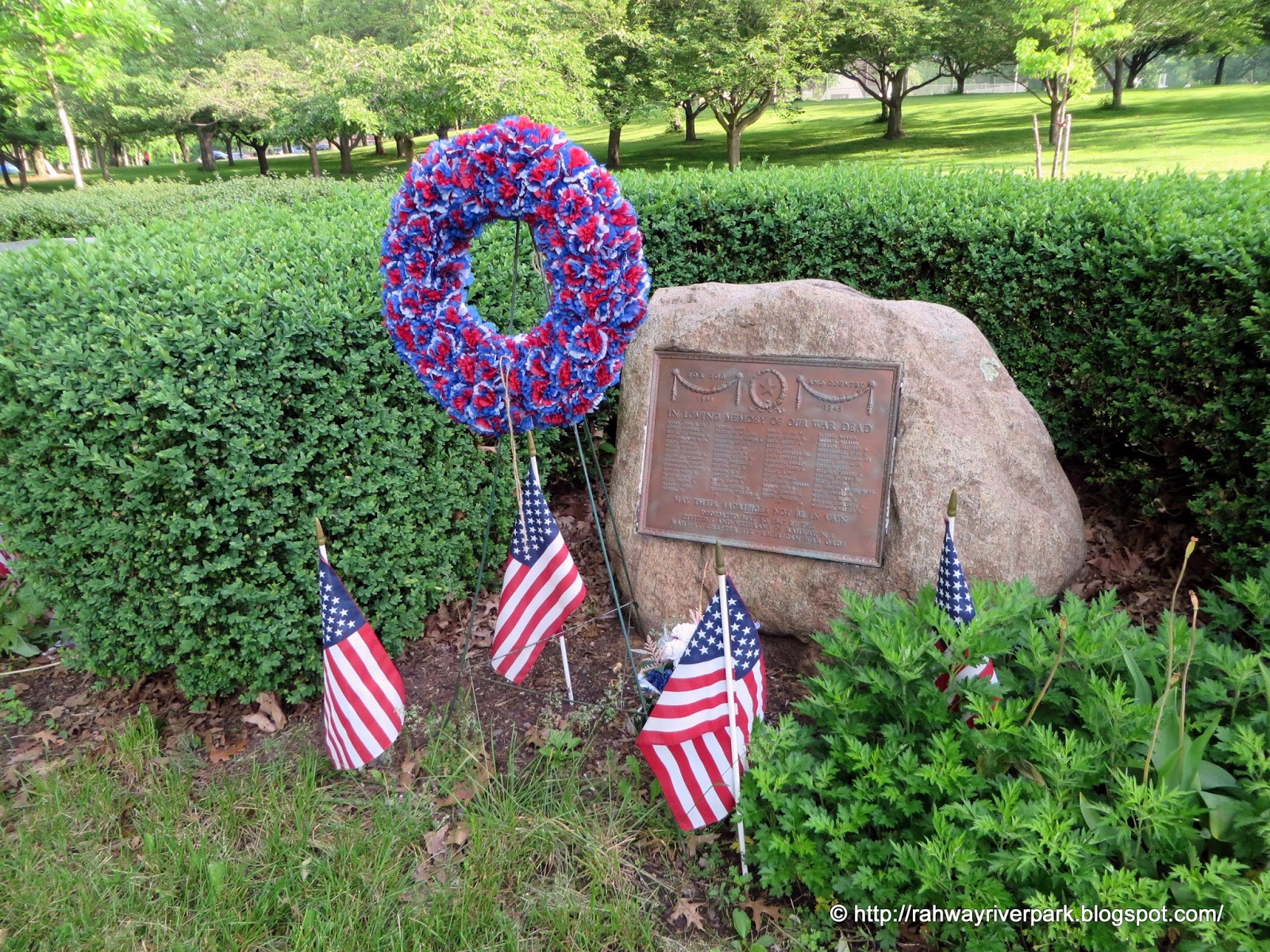 4 seasons in the life of Rahway River Park