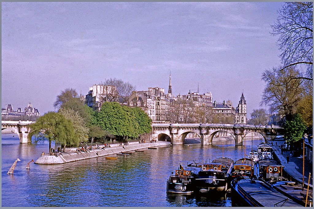 Wonderfull Color Photographs of Paris in the 1950s ~ Vintage Everyday