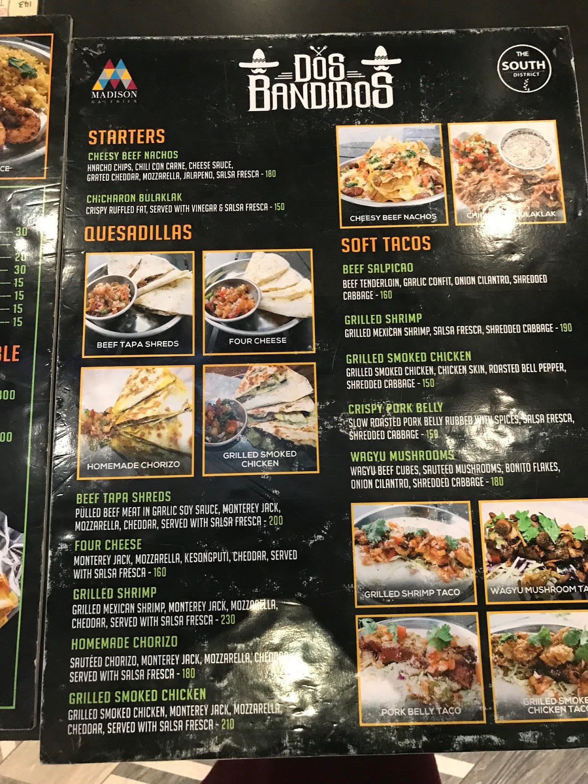 Dining Review: Dos Bandidos
