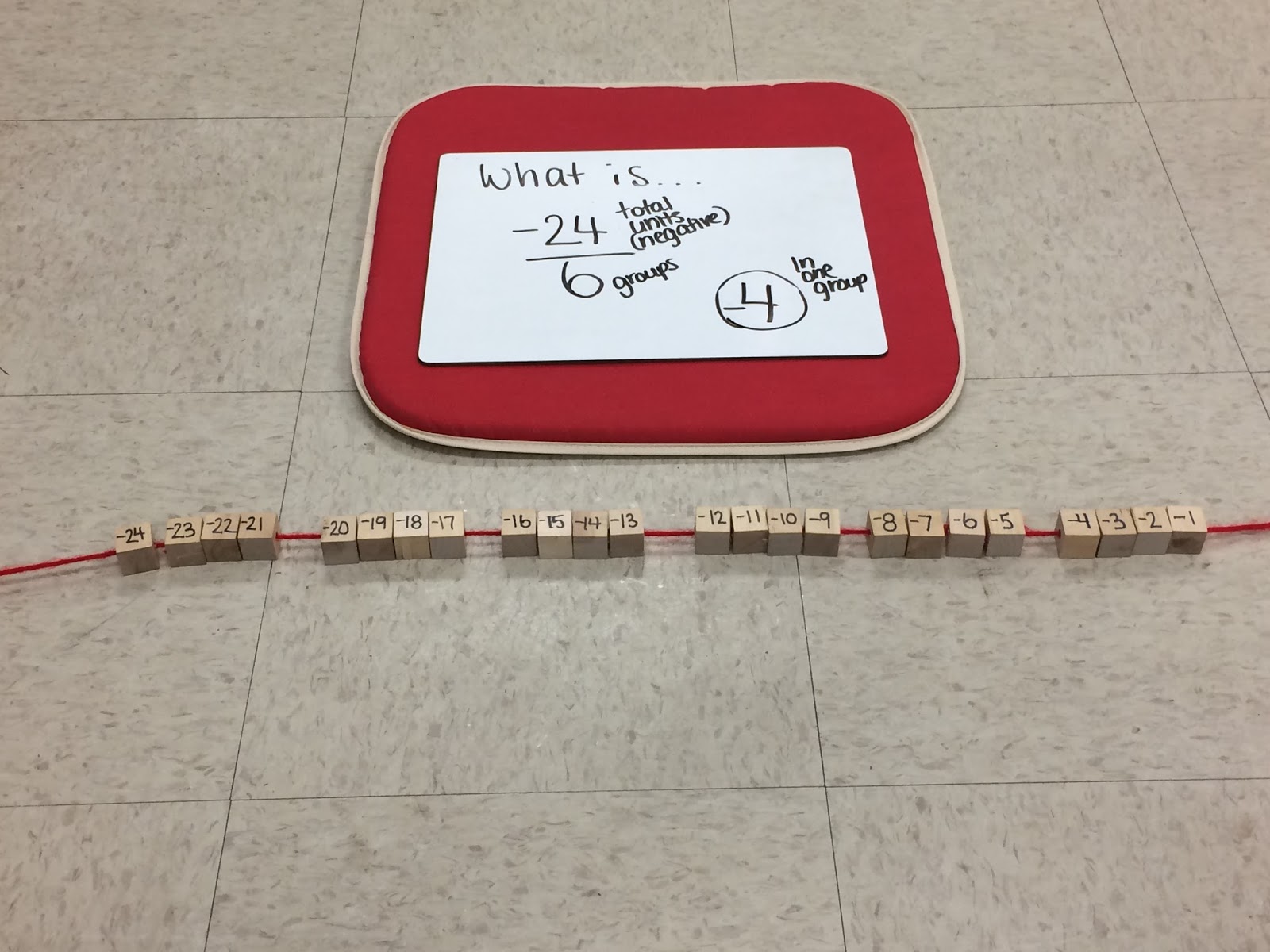Radical~4~Math: Hands On Number Lines