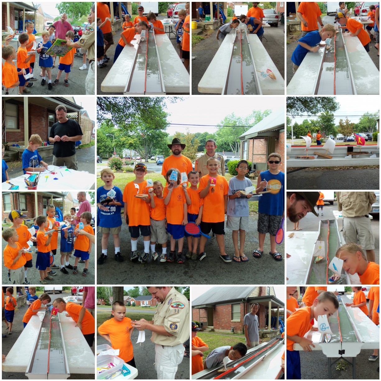 PACK 98 CUB SCOUTS: Fun at the Raingutter Regatta