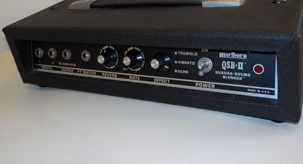 MATRIXSYNTH: RARE Marlbordo QSB II VINTAGE ANALOG REVERB, ECHO, TREMOLO ...