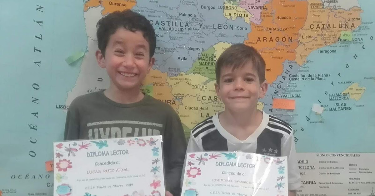 SEGUNDOLANDIA: El Blog de 2º C: DIPLOMAS LECTOR