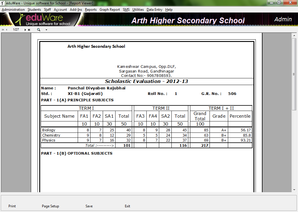 eduWare - Unique Software For School Management: eduWare Introduce New ...
