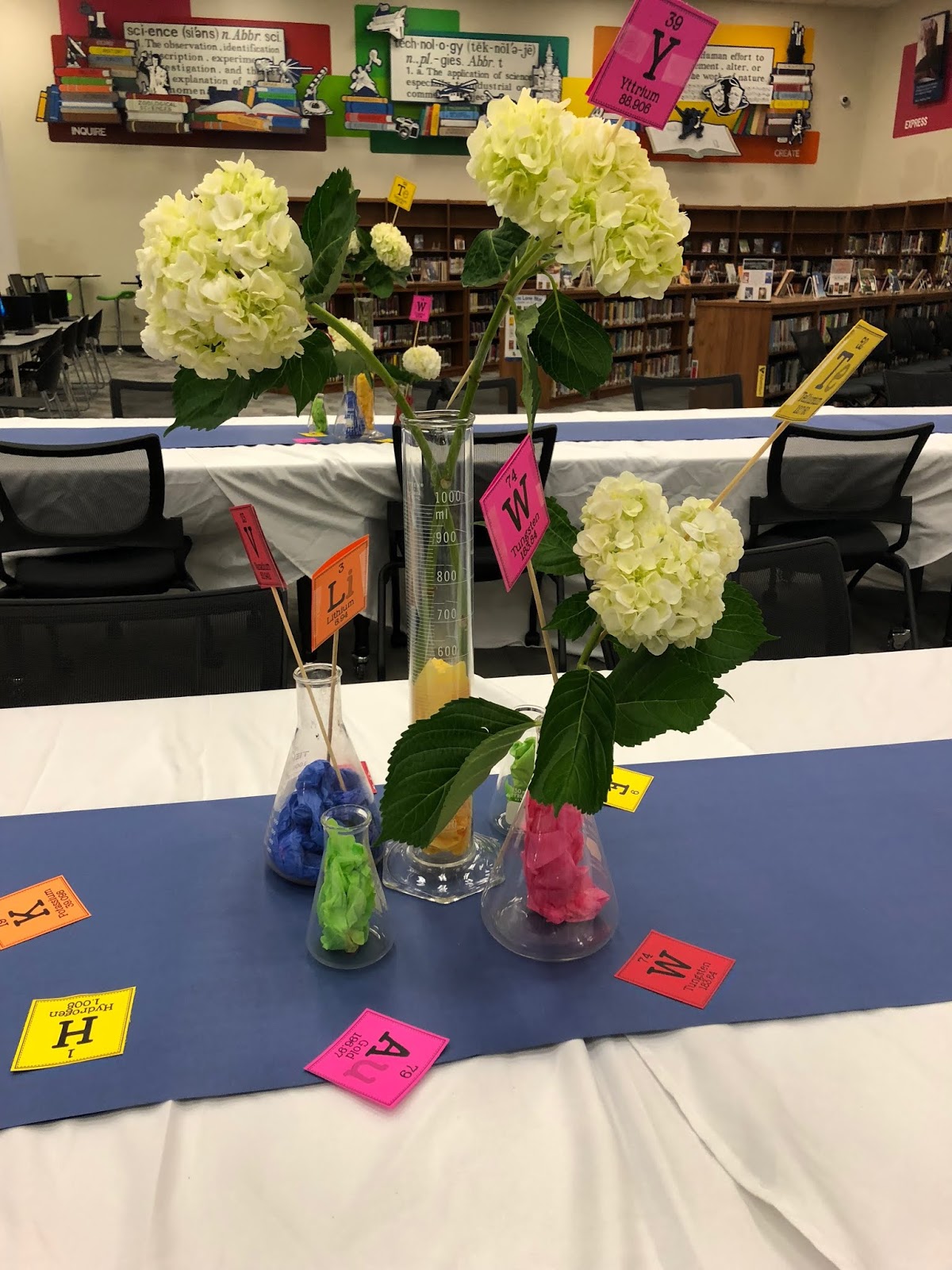 Crafty Texas Girls: PTA Luncheon- Science Lab Theme