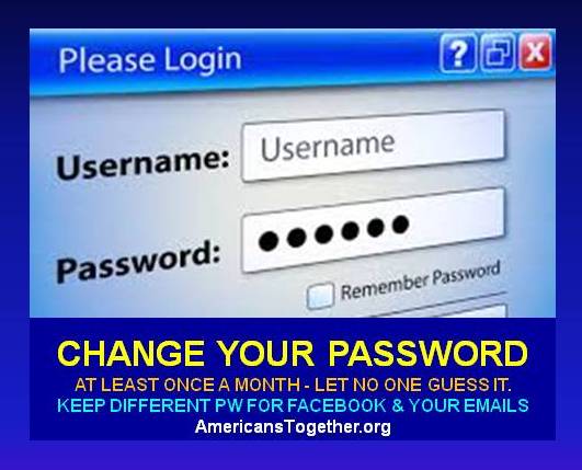 Change your Password regularly - The Ghouse Diary
