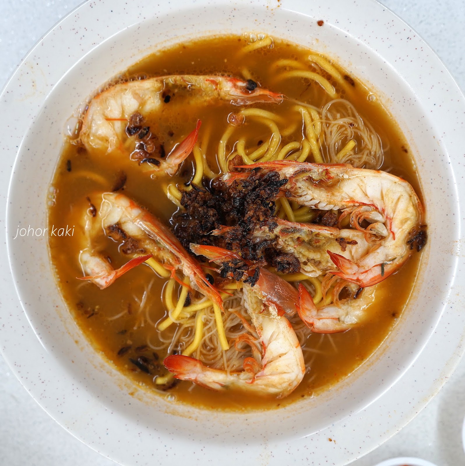 Big Prawn Noodles @ AMK 443 Eating House Ang Mo Kio Singapore |Tony ...