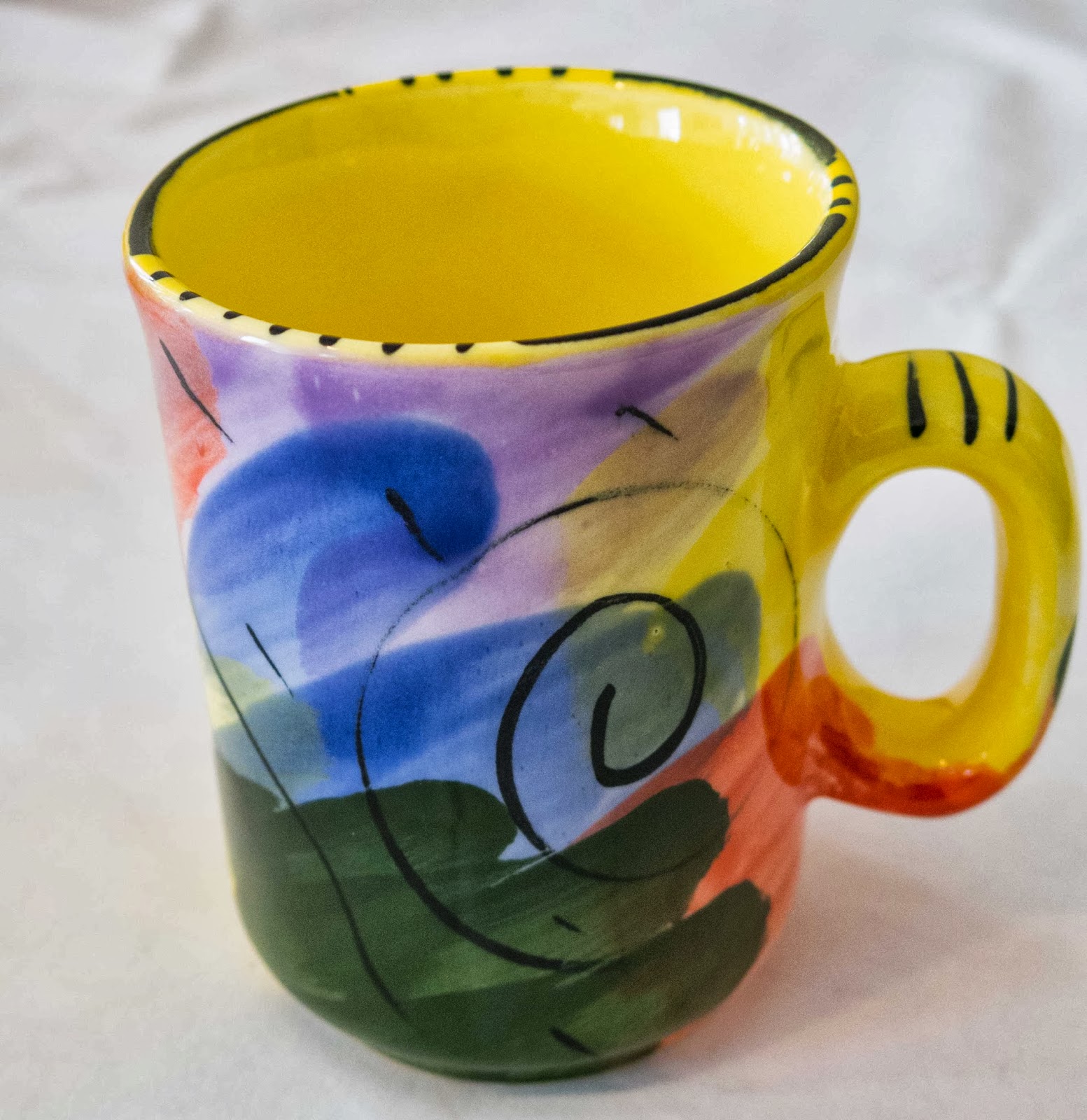 Christine Harris Ceramics: Island Bay - coffee mug set