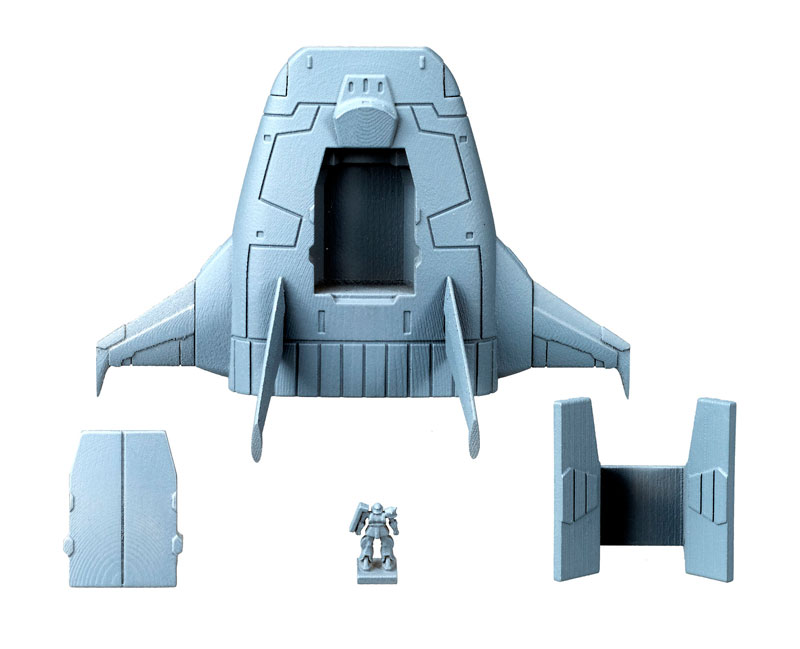 GUNDAM GUY: MEGAHOUSE: Cosmo Fleet Special - Zeon Musai Custom Valkyrie ...