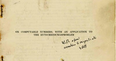 BOOKTRYST: Alan Turing Takes Off At Christie's