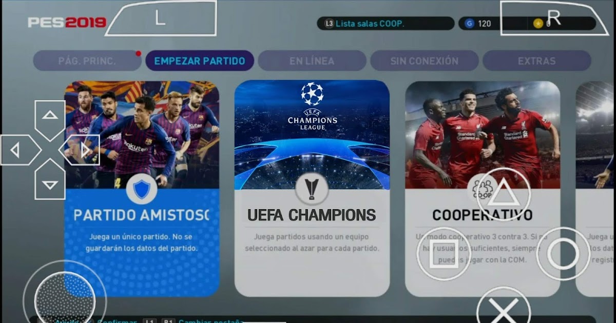 PRO EVOLUTION SOCCER PPSSPP: PES 2019 (v11.2) PPSSPP • Israell Santos