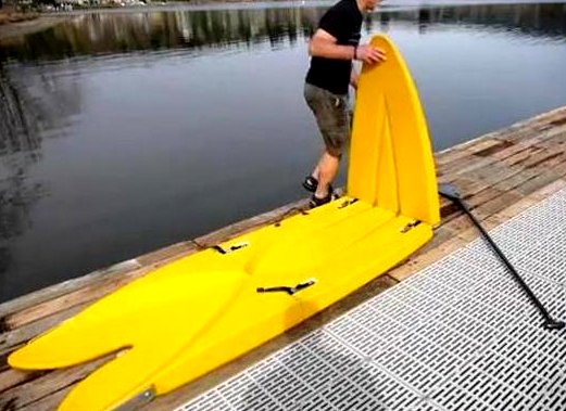 The Flying Tortoise: The Origami Paddle Board.