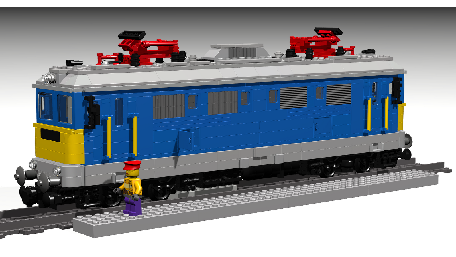 KOCKAGENERÁCIÓ / LEGO blog : LDD vonat széria: V63 "Gigant"