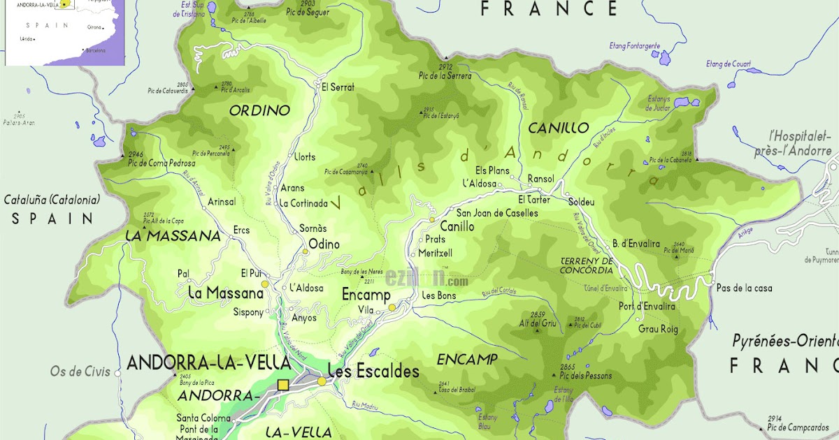 Peta Dunia Canada : √ Peta Negara Andora | Sejarah Indonesia, Peta ...