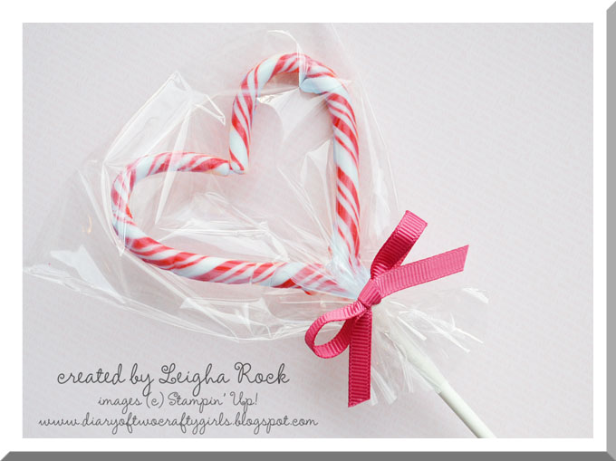 Diary of Two Crafty Girls: Candy Cane Hearts {Tutorial}