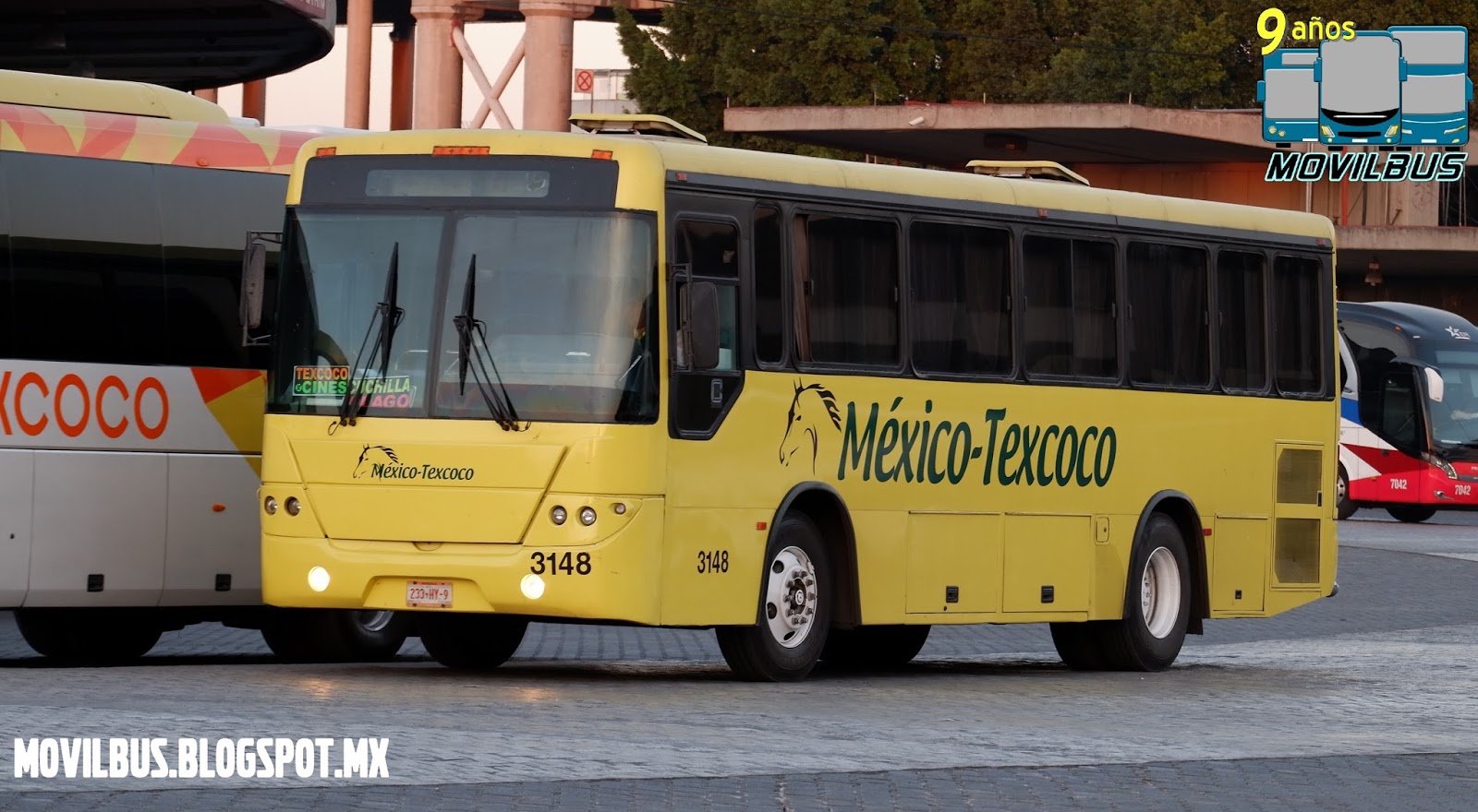 Masa C11R NV de Autobuses México-Texcoco aun en circulación.