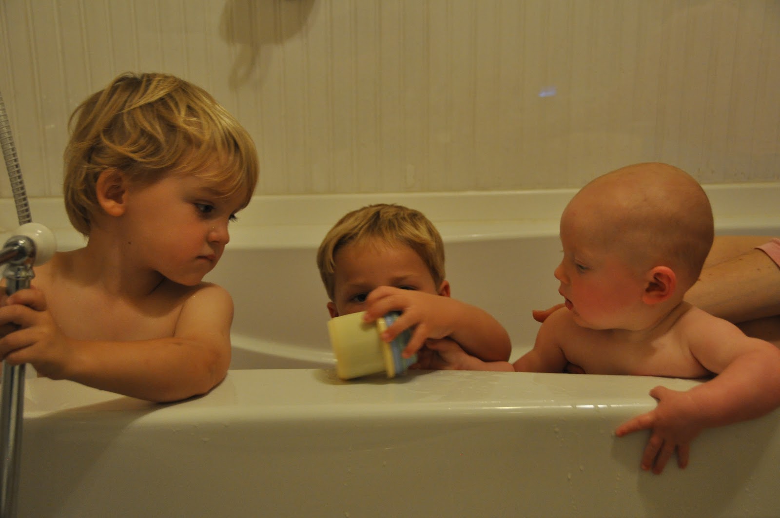 The Johnston Chronicles: Rub-a-dub-dub, 3 boys in the tub!