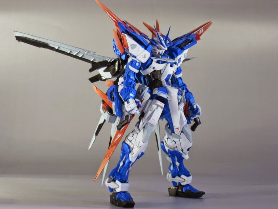 Painted Build: MG 1/100 Gundam Astray Blue Frame D