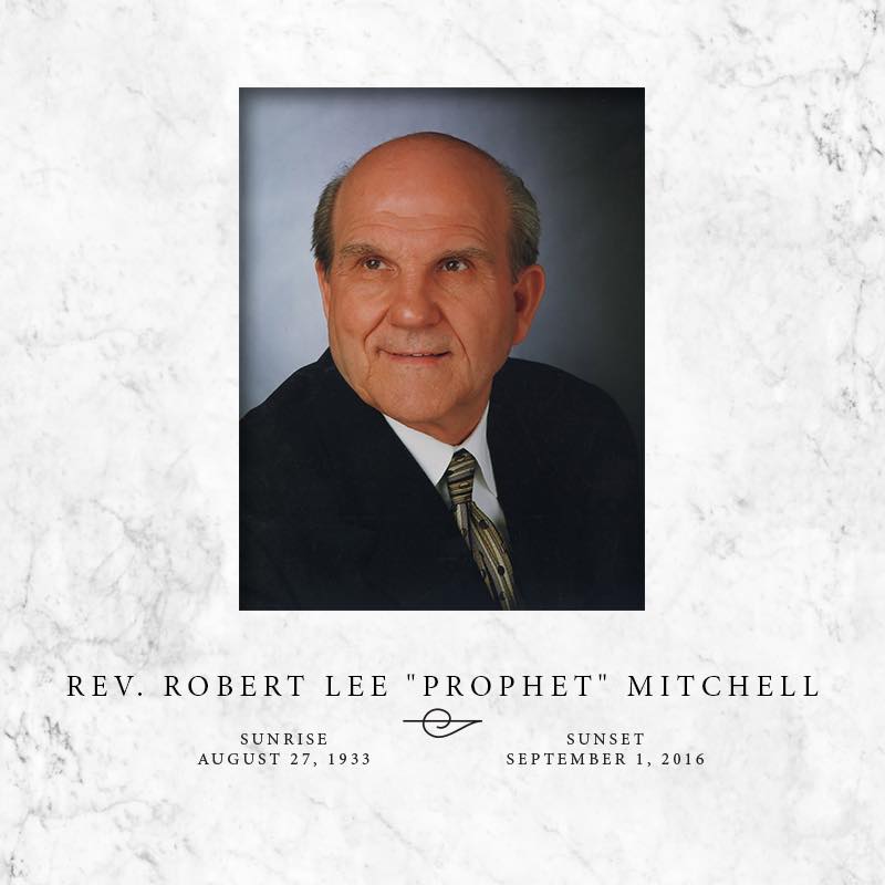 Pastor Alan's Blog: REMEMBERING PASTOR R. L. MITCHELL