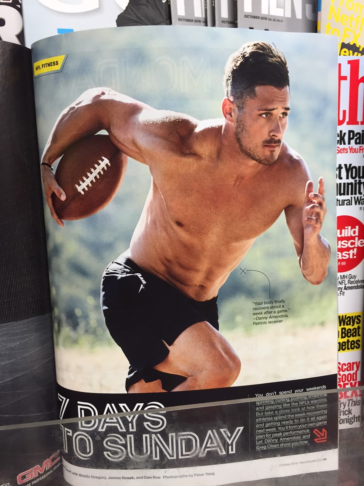kenneth in the (212): Danny Amendola Scores on Cover of Men's Health