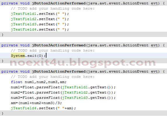 Java Program To Calculate Arithmetic Mean Of Three Numbers ~