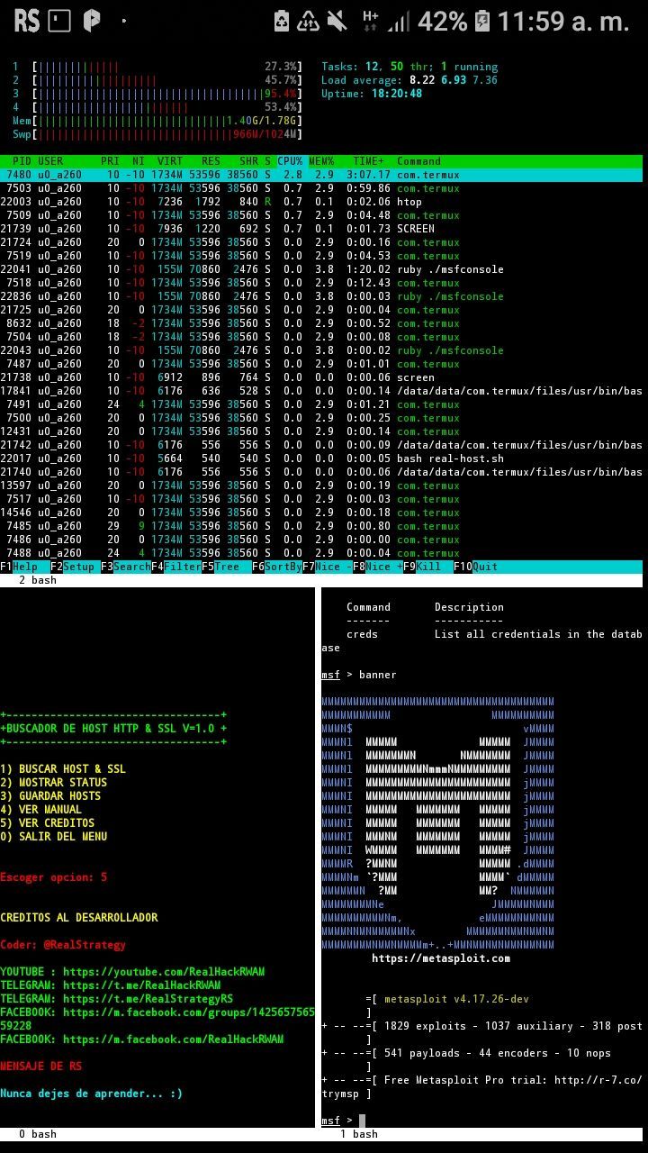 TERMUX - MULTI TERMINAL DE COMANDOS - A T