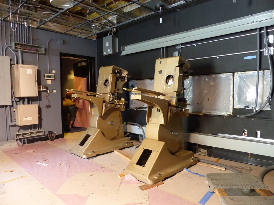 Los Angeles Theatres: Egyptian Theatre: projection booth