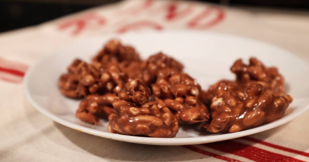 Gladast Mage Vinner: Segt julgodis med puffat ris och choklad