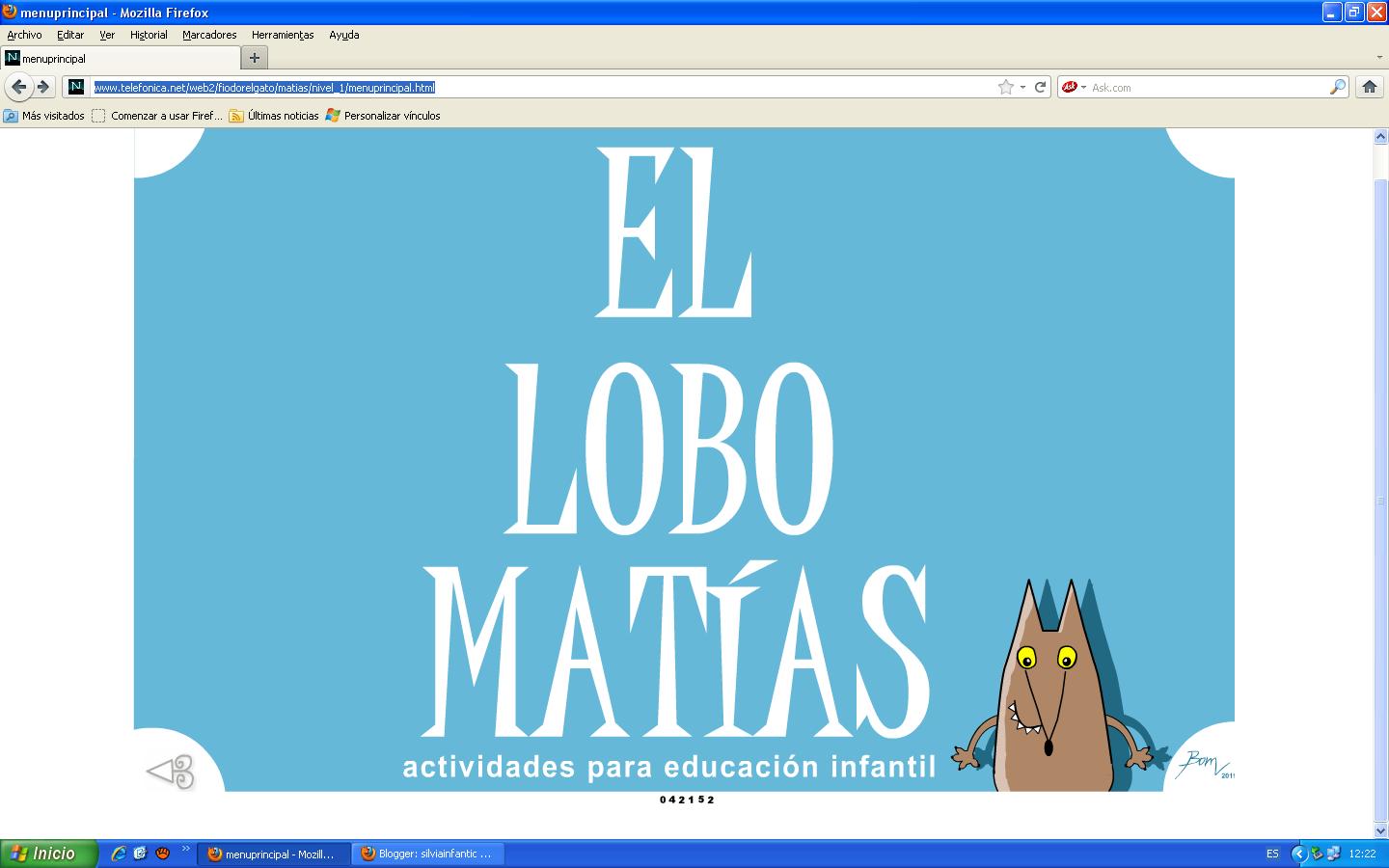 silviainfantic: EL LOBO MATIAS