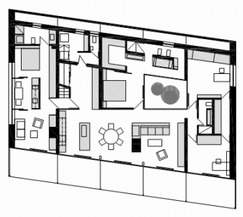 Parallelogram Shaped Building