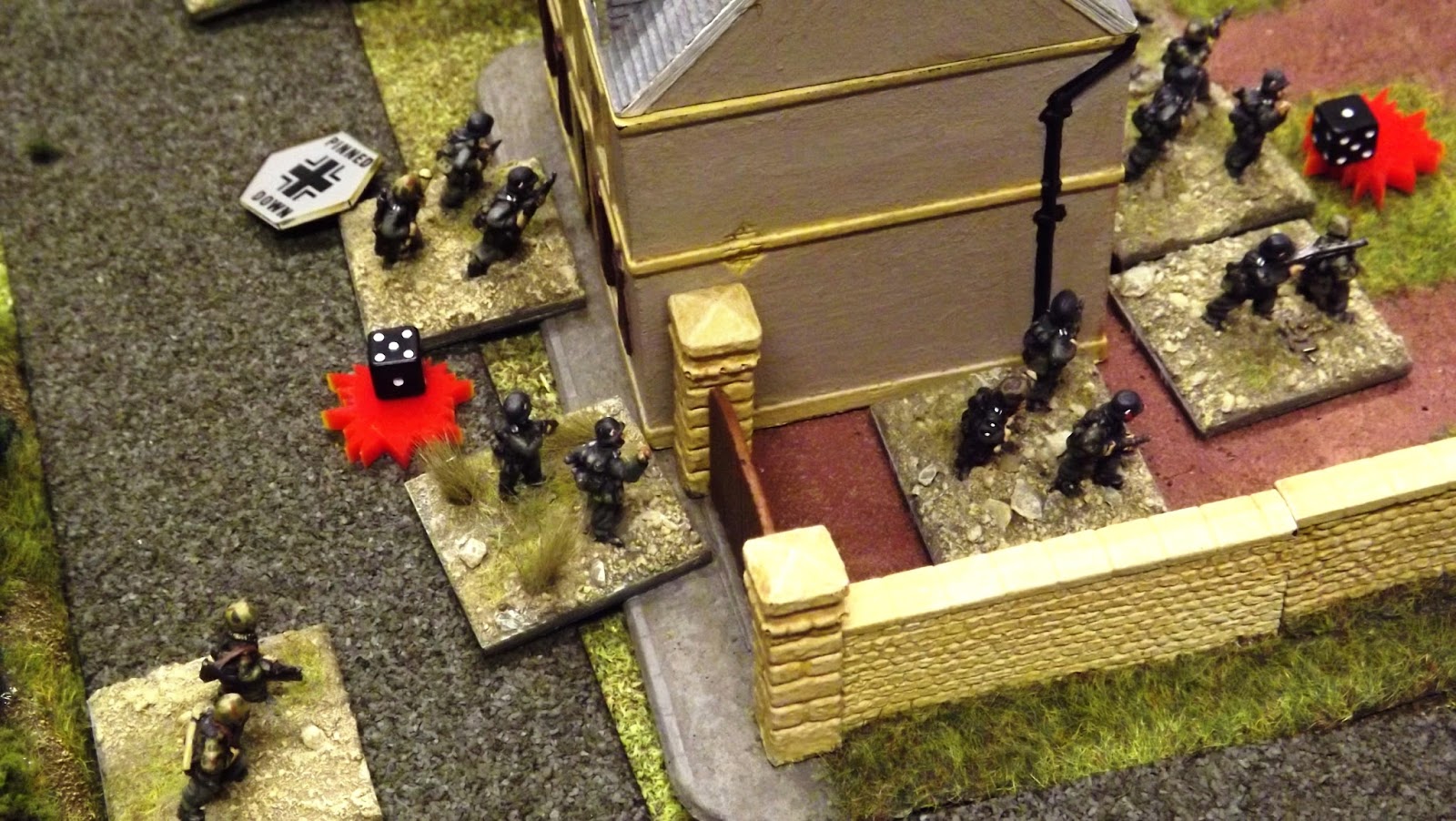 Devon Wargames Group: D-Day, Pouppeville - Utah Beach, Exit Causeway One.