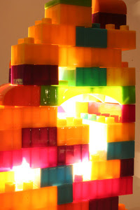 decoro sin decoro: Lámpara de Lego